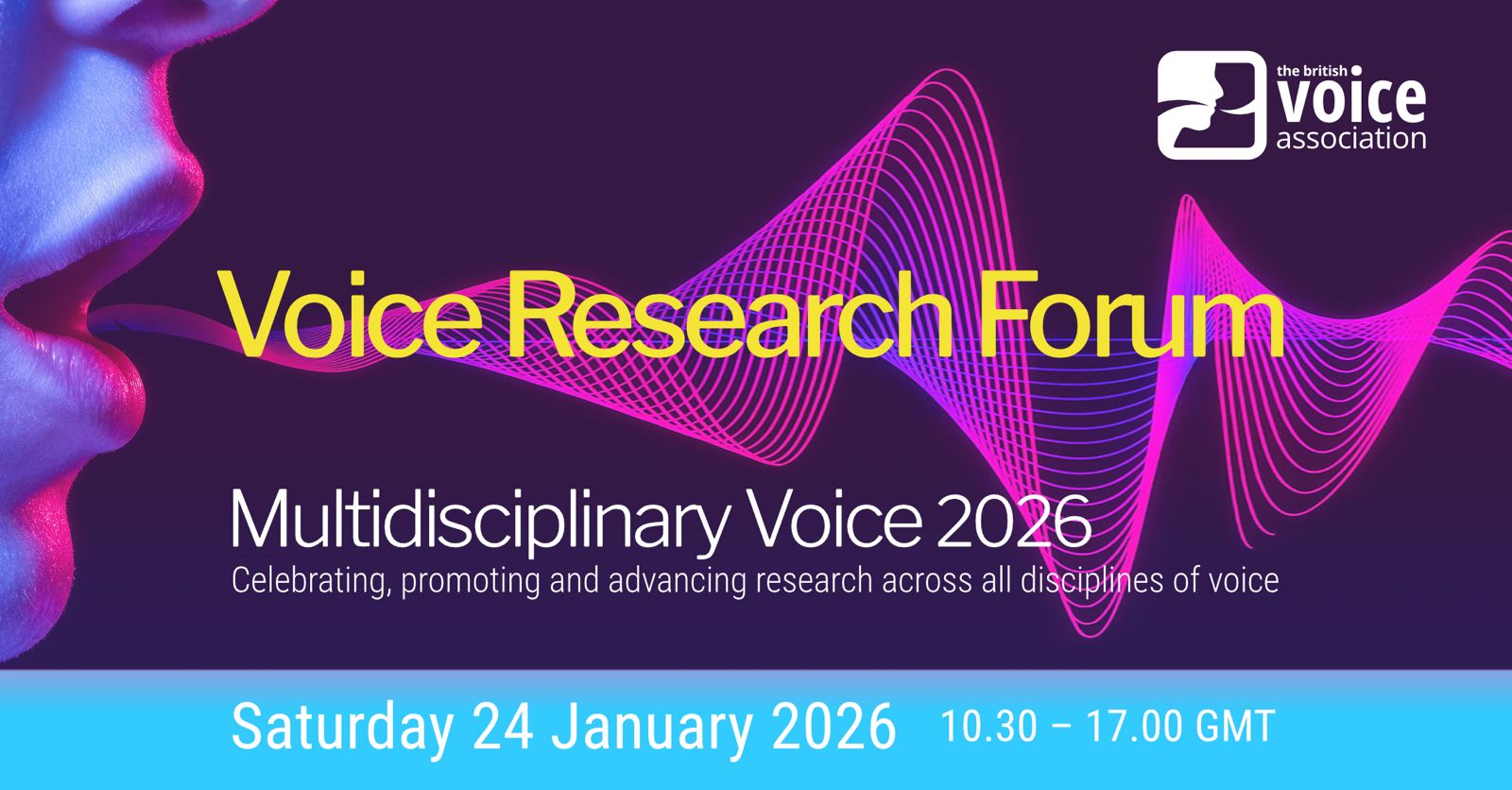 Voice Research Forum 2026 - The British Voice Association